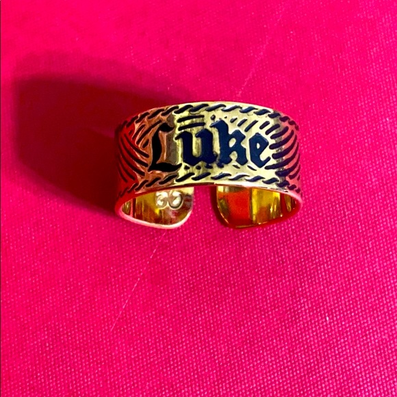 hawaiian name ring | Jewelry | Luke Lucy Or Lucas Hawaiian Name Ring ...